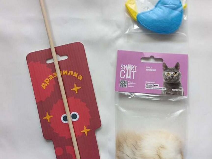 Игрушки для кошек мягкие