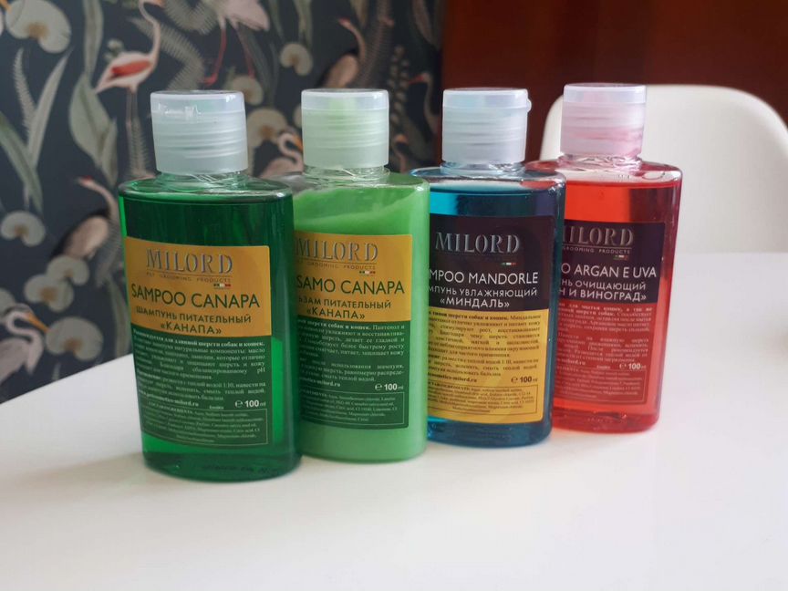 Шампунь для животных milord