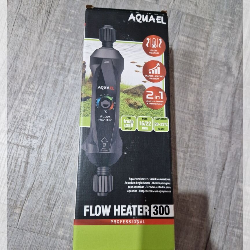 Обогреватель aquael flow heater 300W