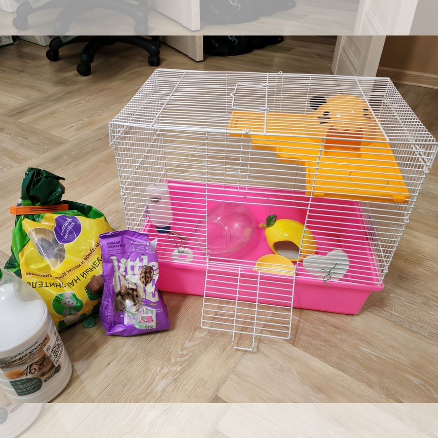 Клетка для хомяка грызуна