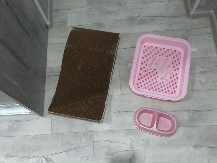 Лоток для кошек,лежанка+когтеточка