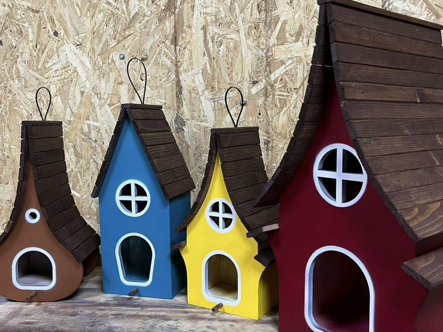 Домики для птичек