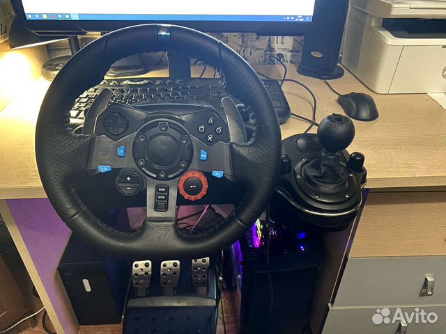 Logitech g29 shifter (кпп) купить в Усмани | Электроника | Авито
