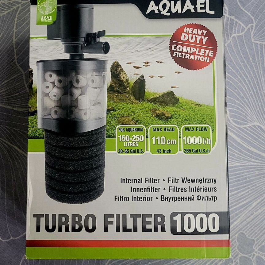 Внутренний фильтр Аquaеl turbo filtеr 1000