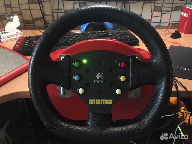 Руль Logitech Wingman momo force купить в Москве | Электроника | Авито
