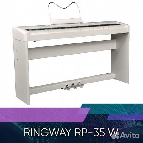 Цифровое пианино Ringway RP-35 W купить в Москве | Хобби и отдых | Авито