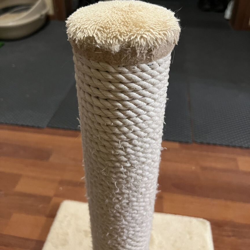 Когтеточка столбик для кошек (40х40х60 см)