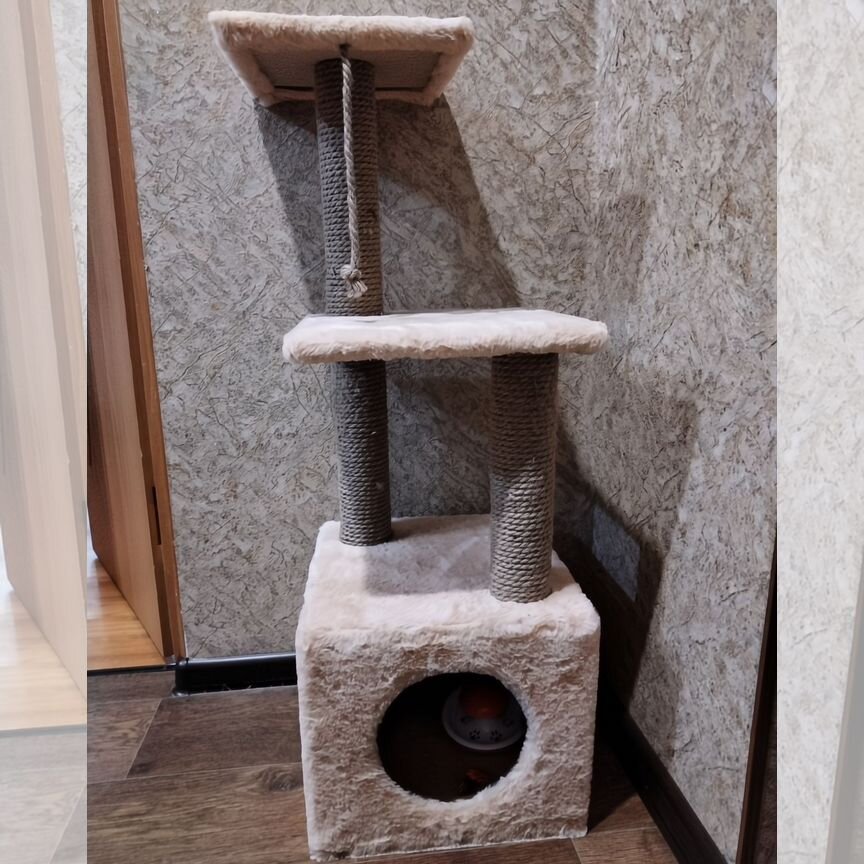 Когтеточка с домиком бу