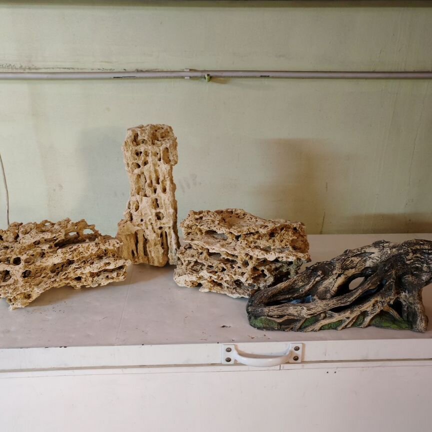 Песчаник аквариум коряга декор