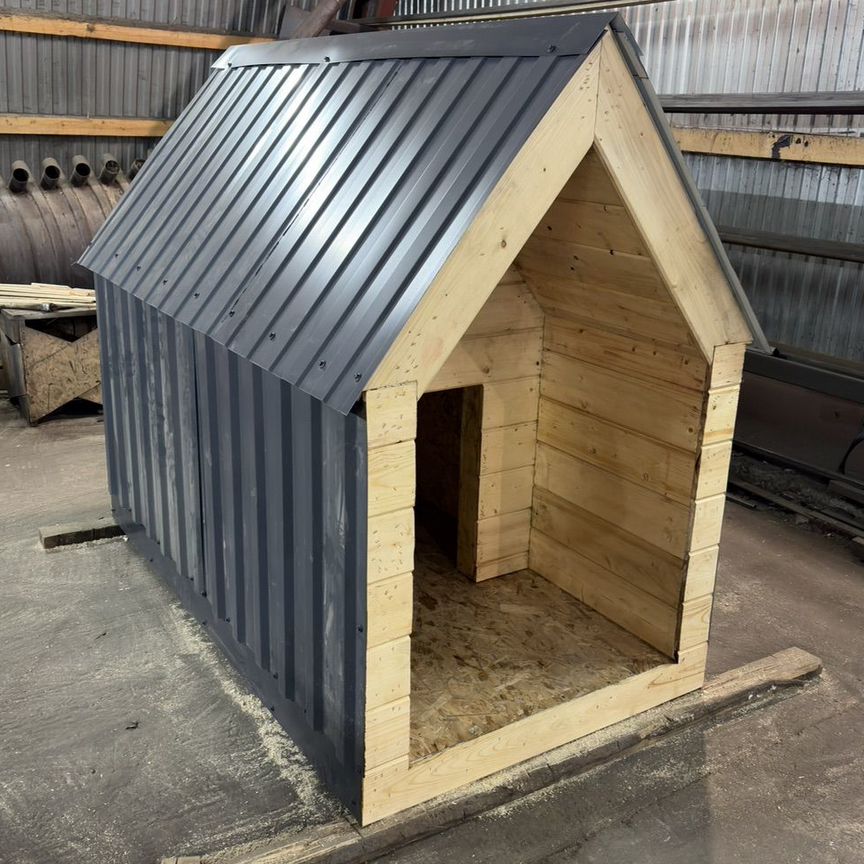 Будка для большой собаки утепленная