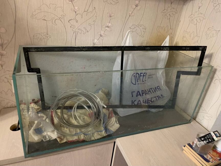 Продам аквариум 1000х400х400(в) мм