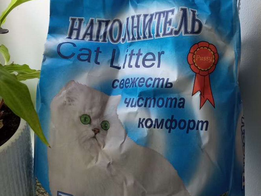 Наполнитель для кошачьего туалета, 6 нов. упаковок