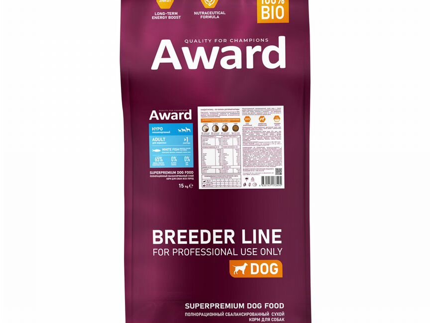 Сухой корм для собак Авард (Award)