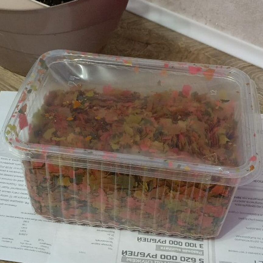 Корм для рыбок Хлопья