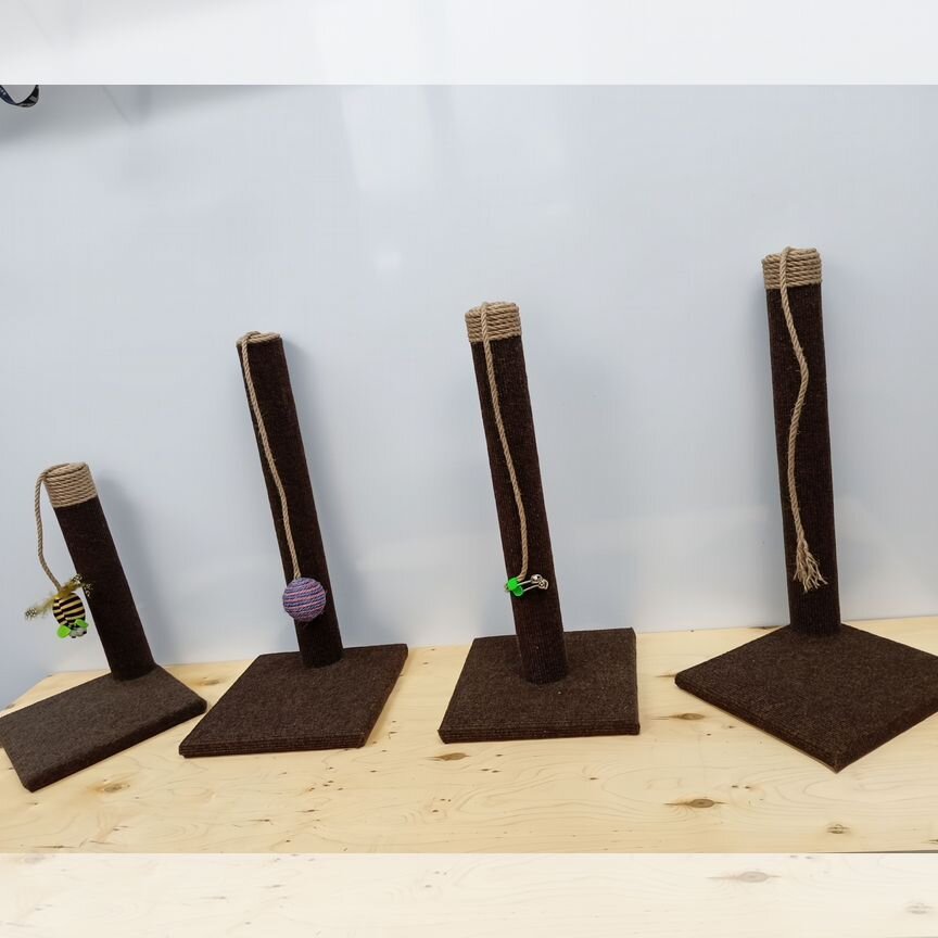 Когтеточка столбик для кошек