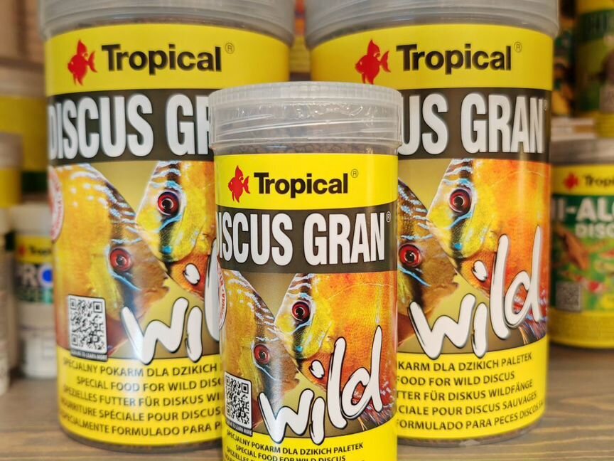 Корм для дискусов Tropical Discus Wild Gran