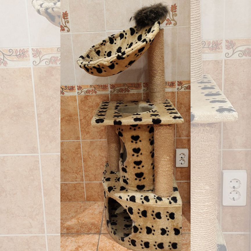 Когтеточка с домиком бу