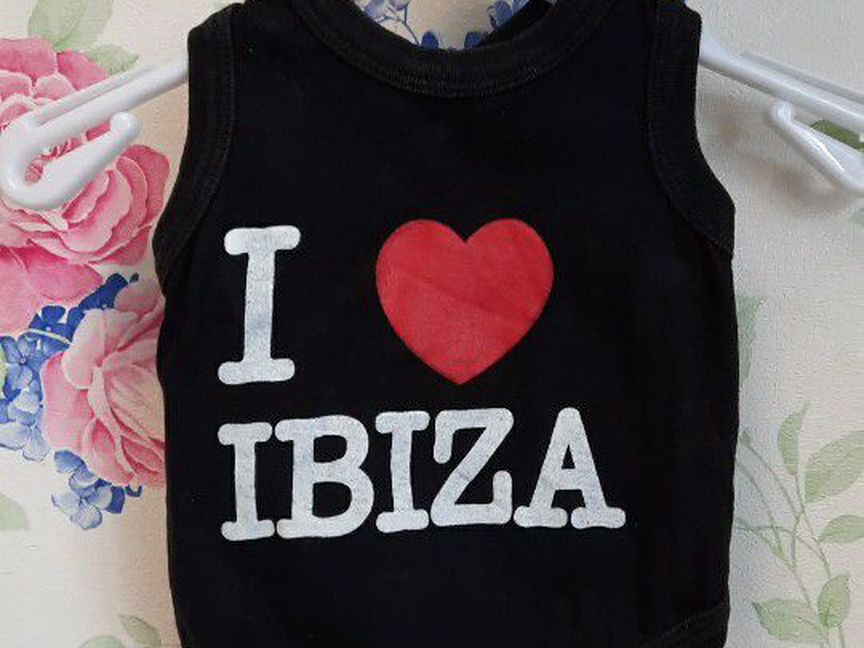 Майка для собачки, кошечки ibiza clubbers