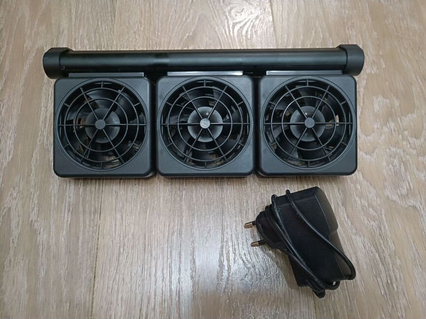 Вентилятор для охлаждения аквариума 3-секционный