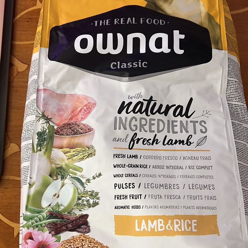 Корм для собак ownat 4 кг