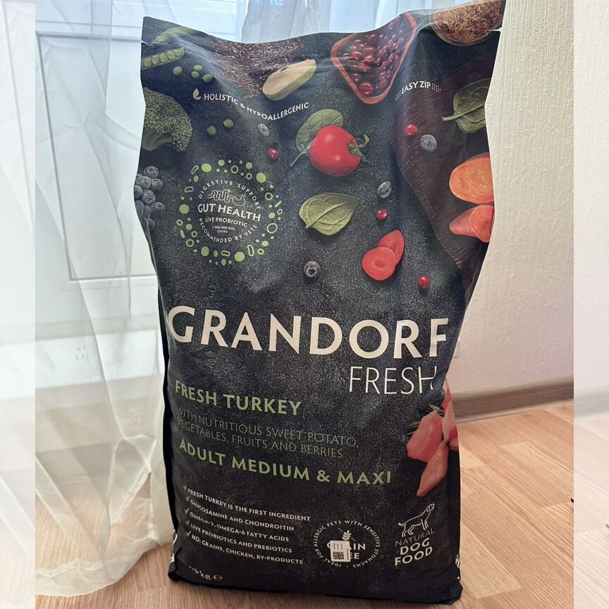 Корм для собак Grandorf Fresh 10кг