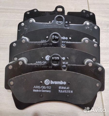 Колодки передние Volkswagen Touareg, Porsche, Q7 купить в Москве Brembo ...