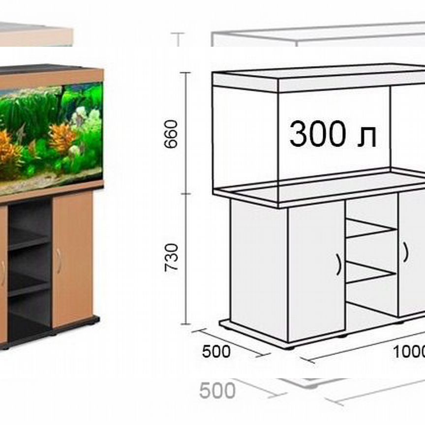 Аквариумы от производителя