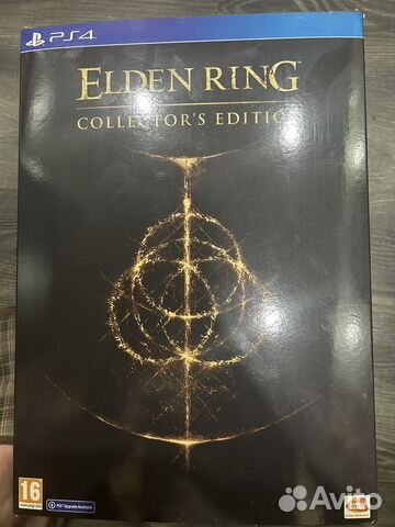 Elden ring коллекционное издание ps4 купить в Москве | Электроника | Авито