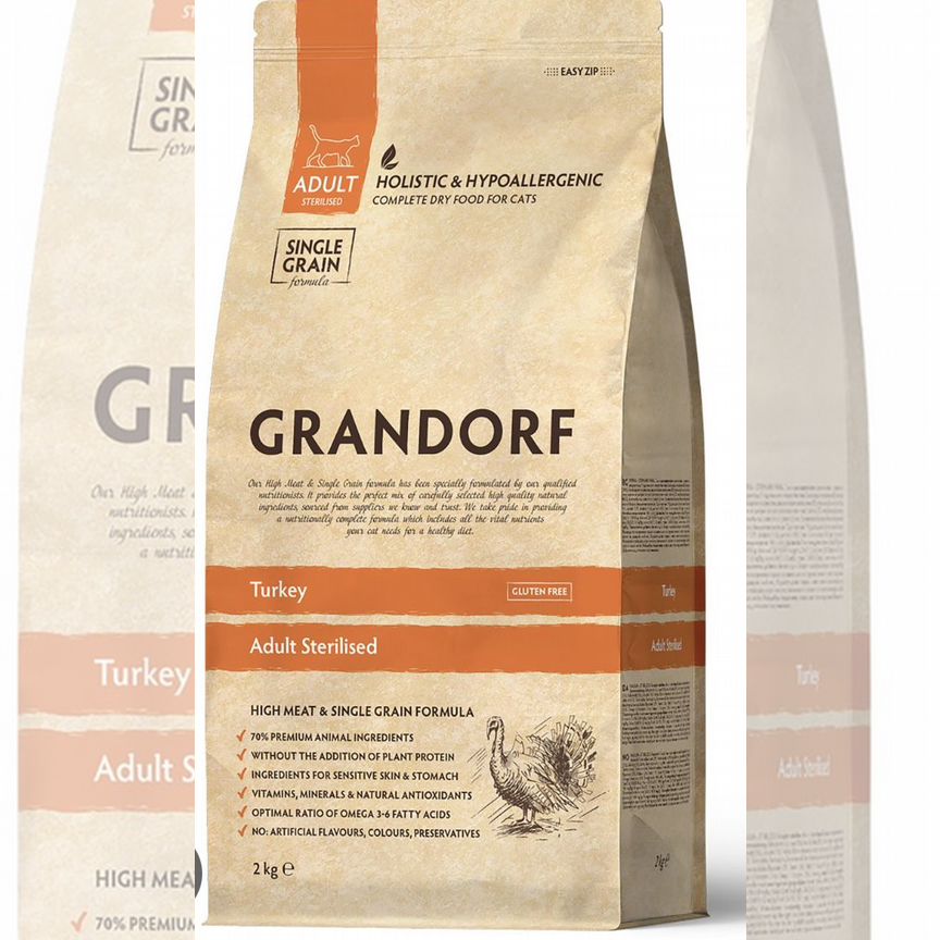 Сухой корм для кошек grandorf