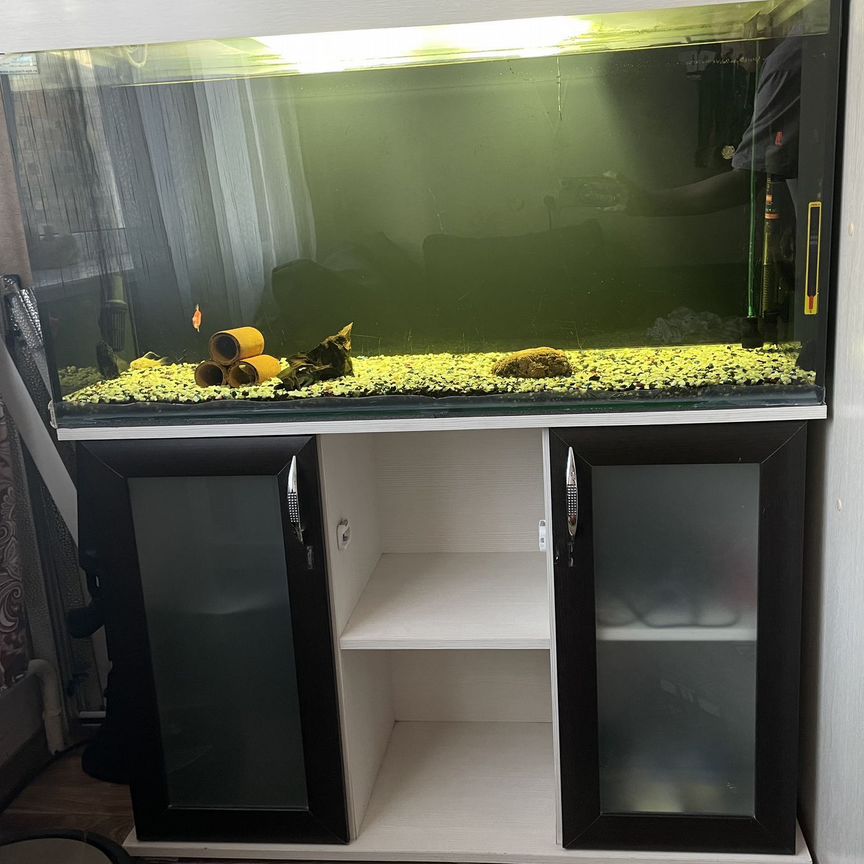 Аквариум с тумбой 170 литров