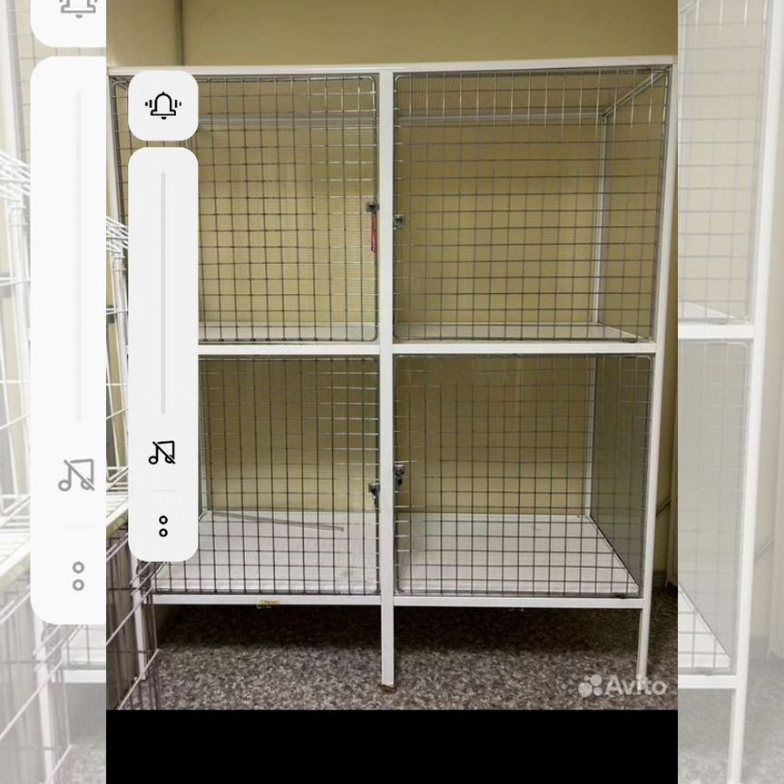 Клетка для животных 4 секции