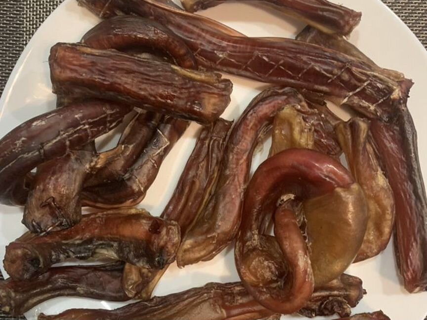 Сушеные лакомства для собак
