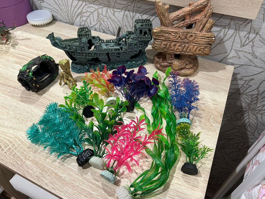 Декорации для аквариума