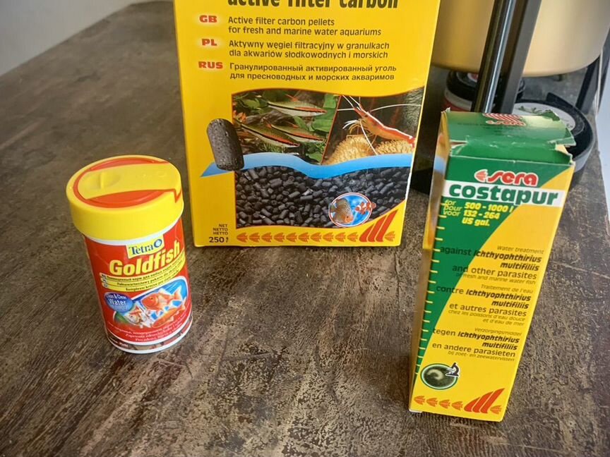 Аквариум + комплектующие