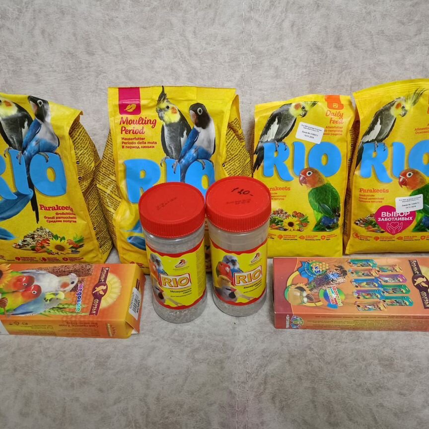 Корм для средних попугаев