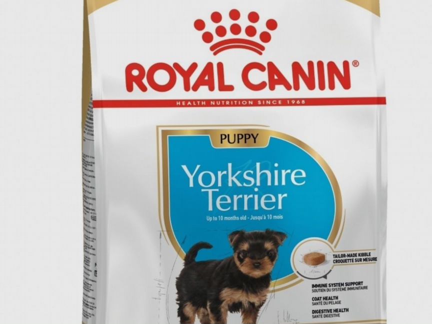 Корм Royal Canin для щенков йоркширского терьера