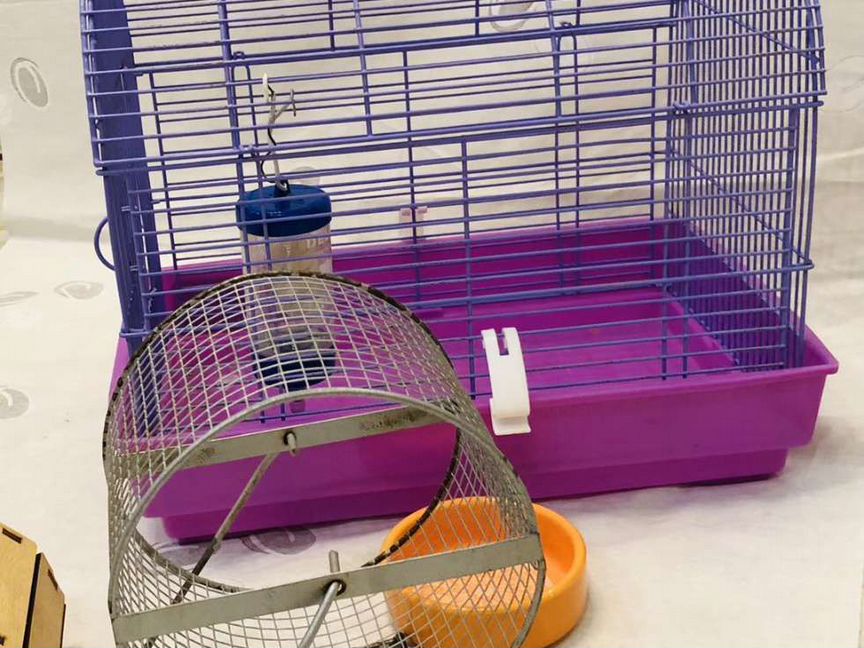 Клетка для грызунов хомяков, джунгариков)