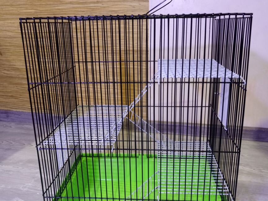 Клетка для грызунов, хомяка, крыс, мышей, птиц