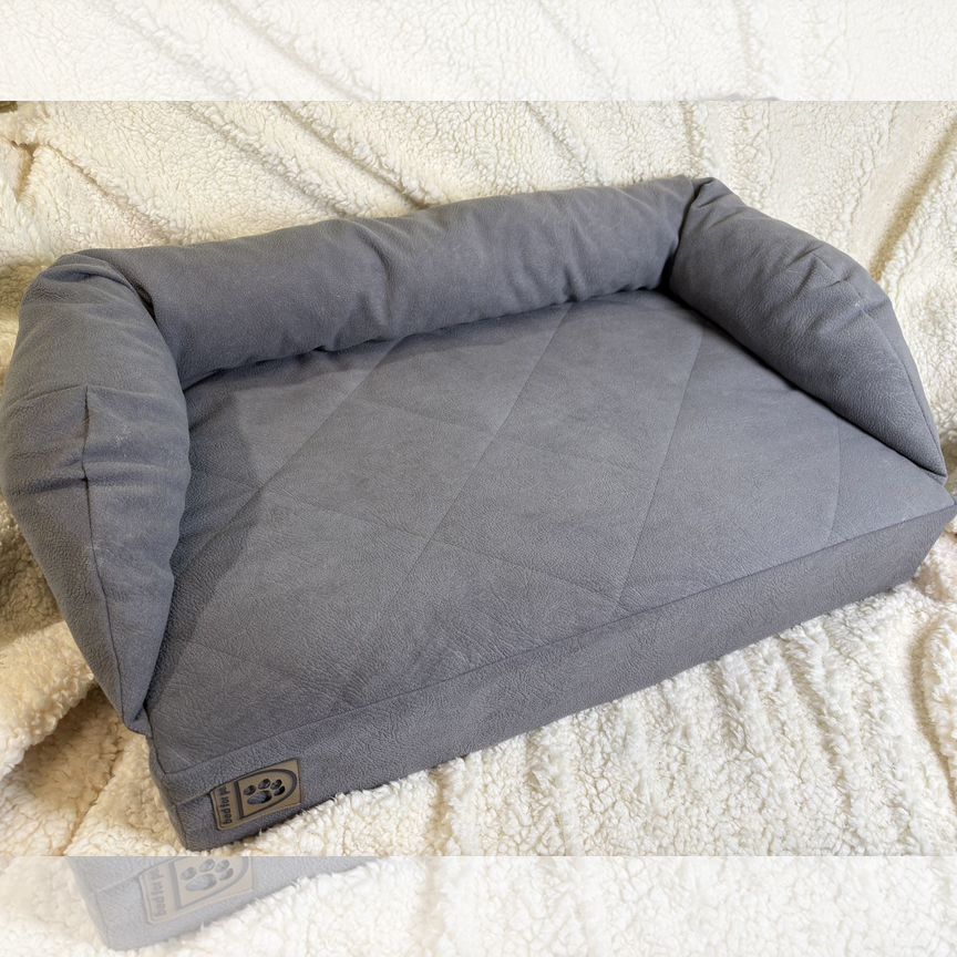 Лежанка для кошки с мягкими бортиками 60х39 см