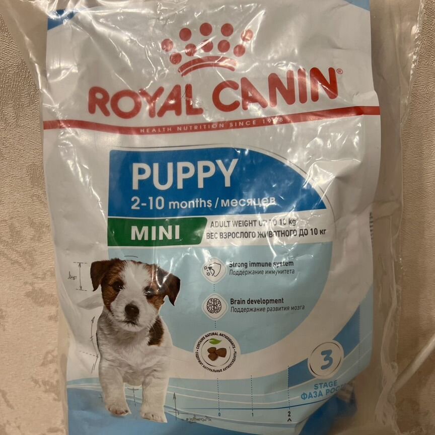Корм для собак royal canin mini