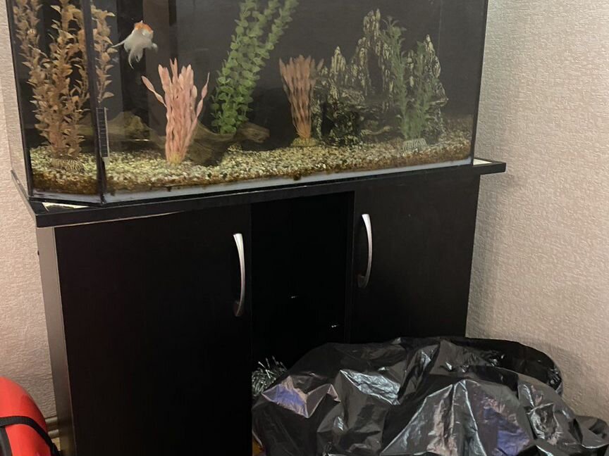 Аквариум 250 литров с тумбой