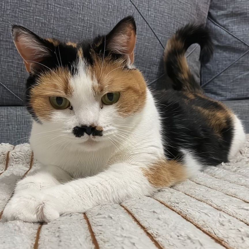 Взрослая кошка в добрые руки