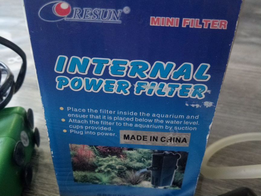 Внутренний мини фильтр для аквариума