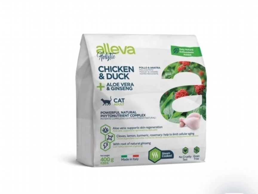 Корм для кошек alleva holistic