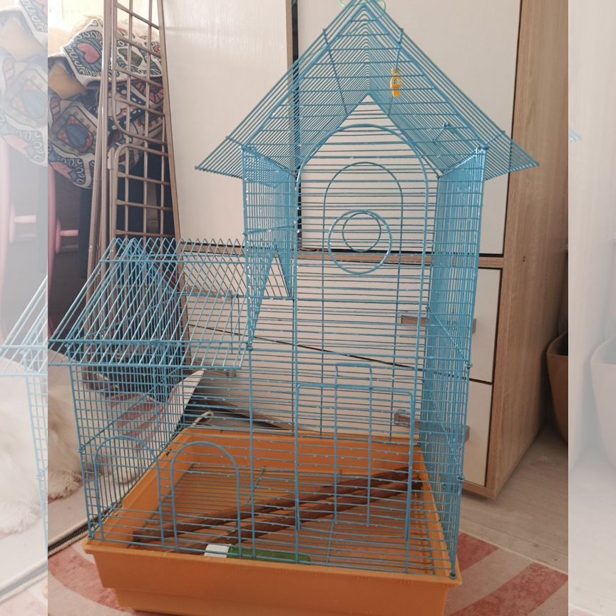 Клетка для попугая большая бу