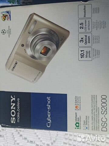 Фотоаппарат sony cyber shot DSC-S2000 купить в Глазове | Электроника ...