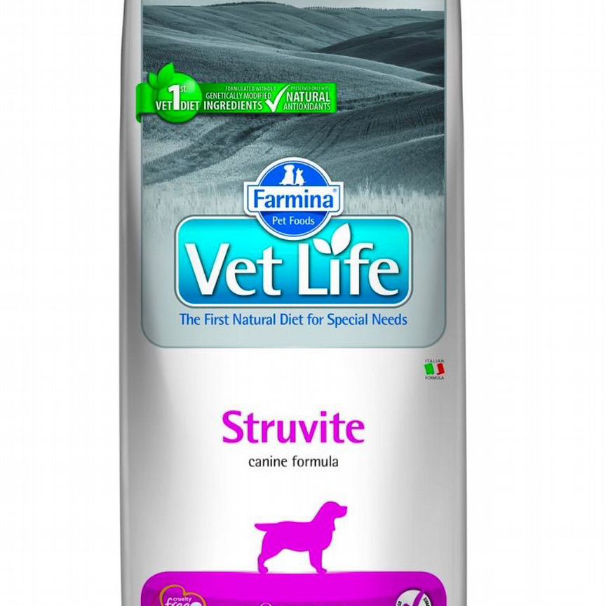 Farmina Vet Life Dog Struvite 2кг