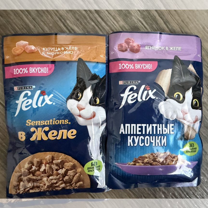 Влажный корм Felix