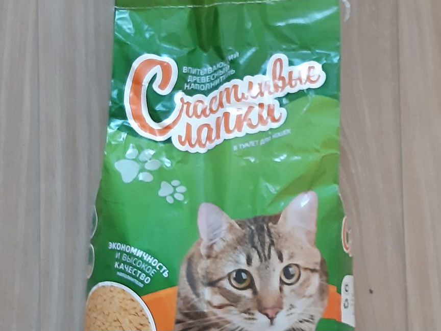 Наполнитель древесный для кошачьего туалета. 16 л