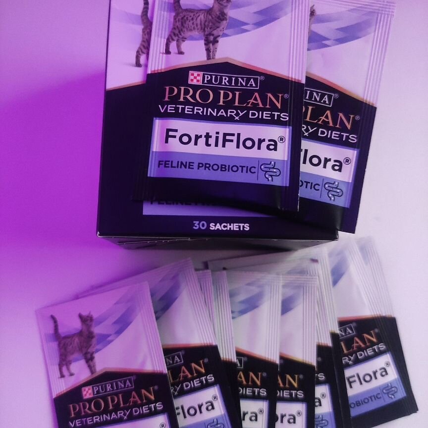 Пищевая добавка для кошек Pro Plan FortiFlora